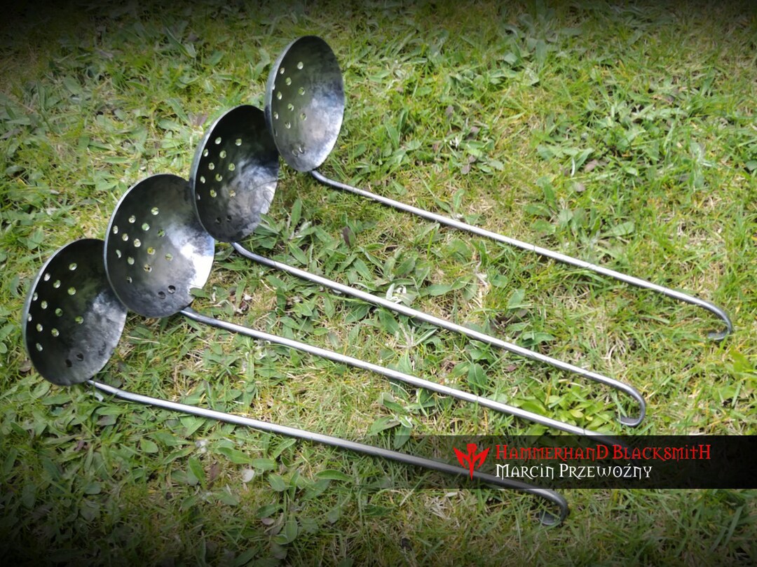 Medieval Cooking Equipment, Flat Strainer - Etsy