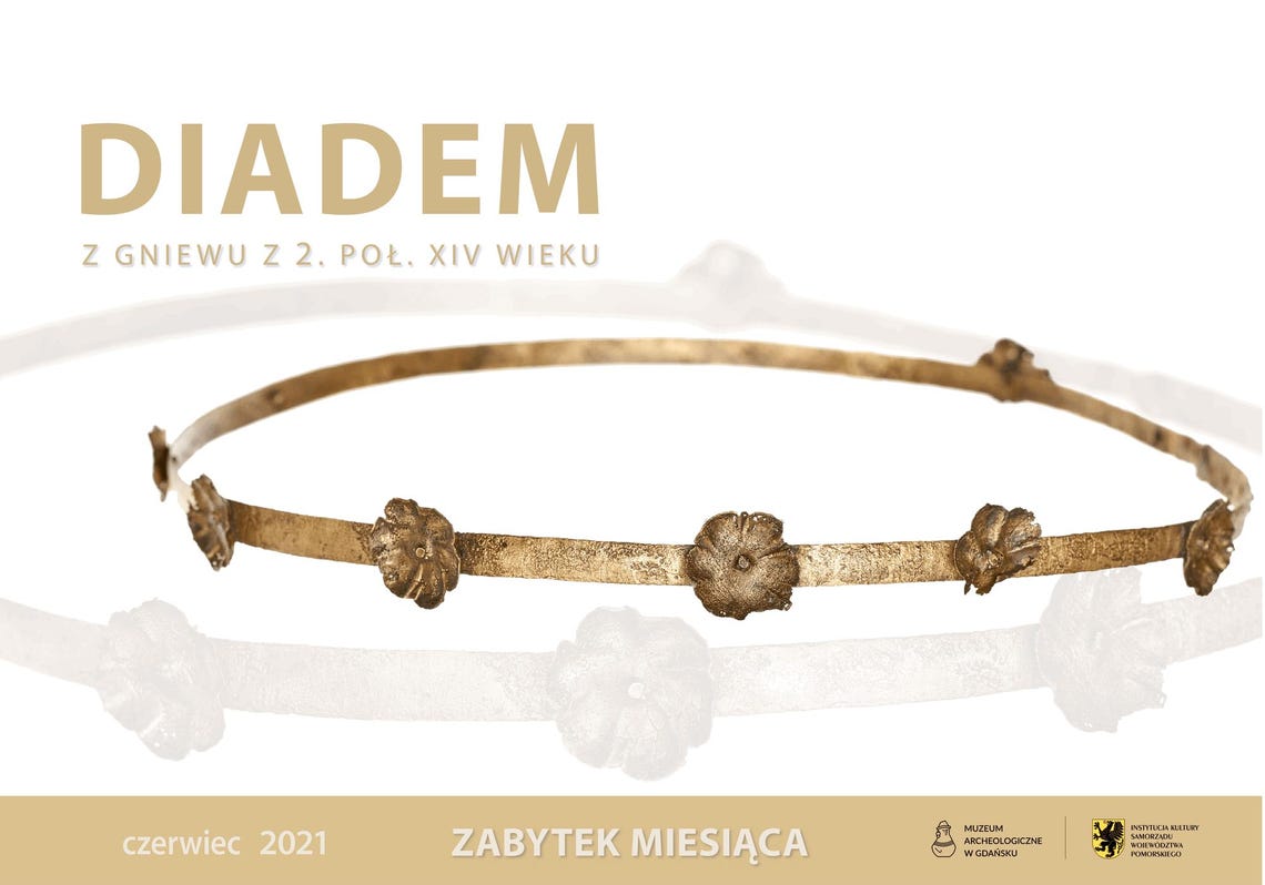 Medieval Diadem / Circlet / Coronet / Tiara, Based on a Find From ...