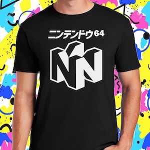 Nintendo 64 N64 Shirt Japanese Font - Etsy