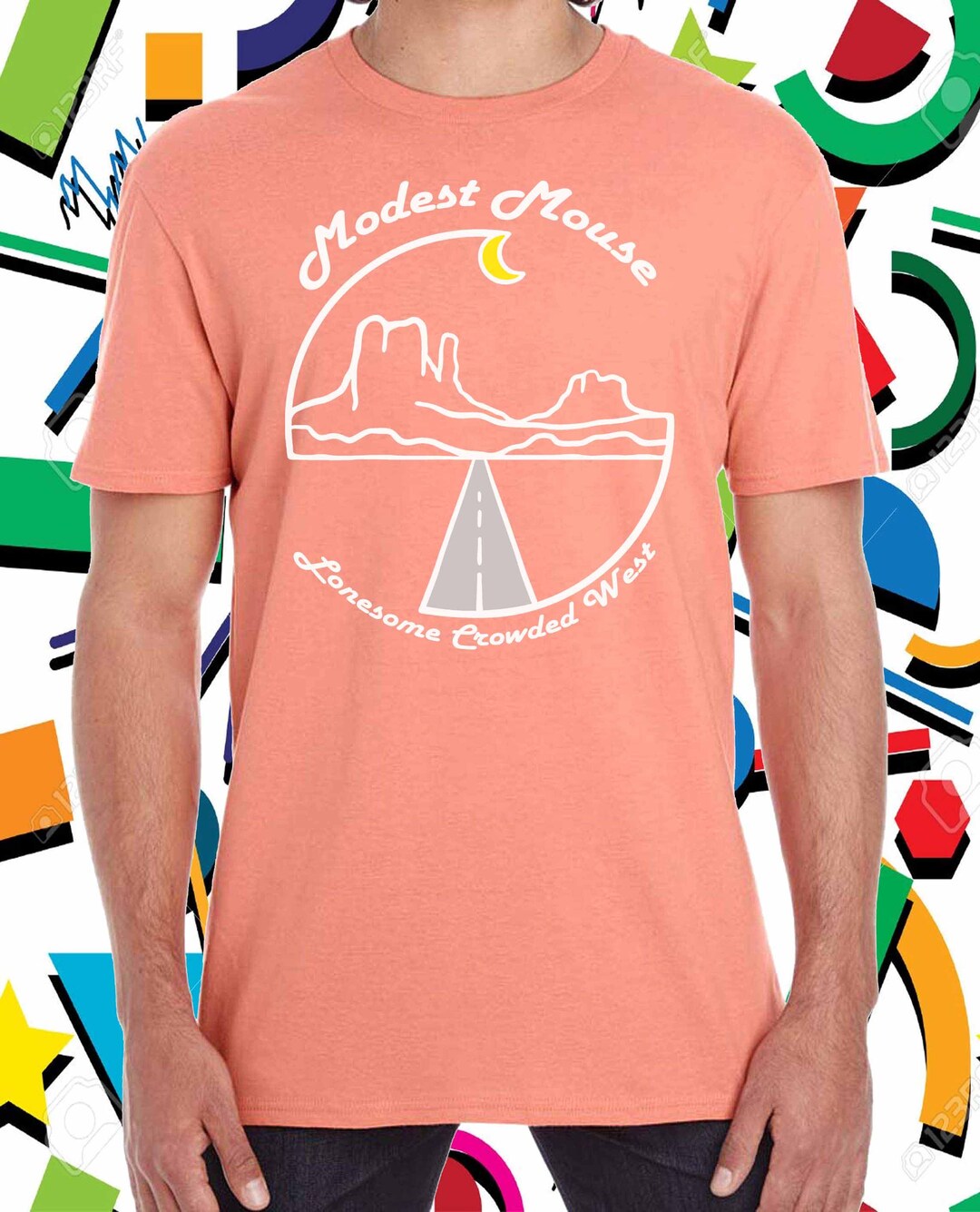 Modest Mouse Shirt Lonesome Crowded West Band - Etsy