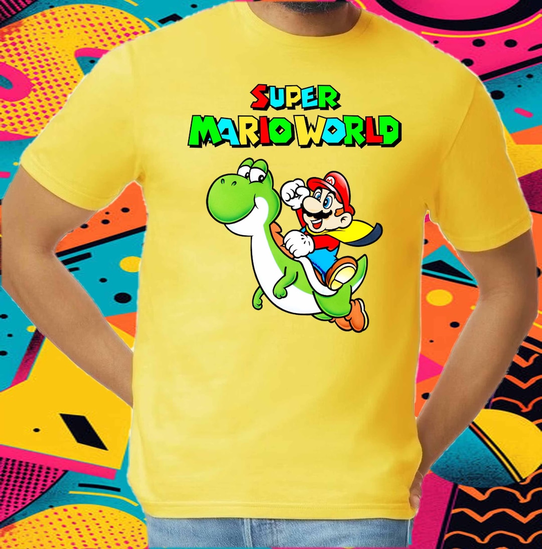 Super Mario World SNES Shirt - Etsy