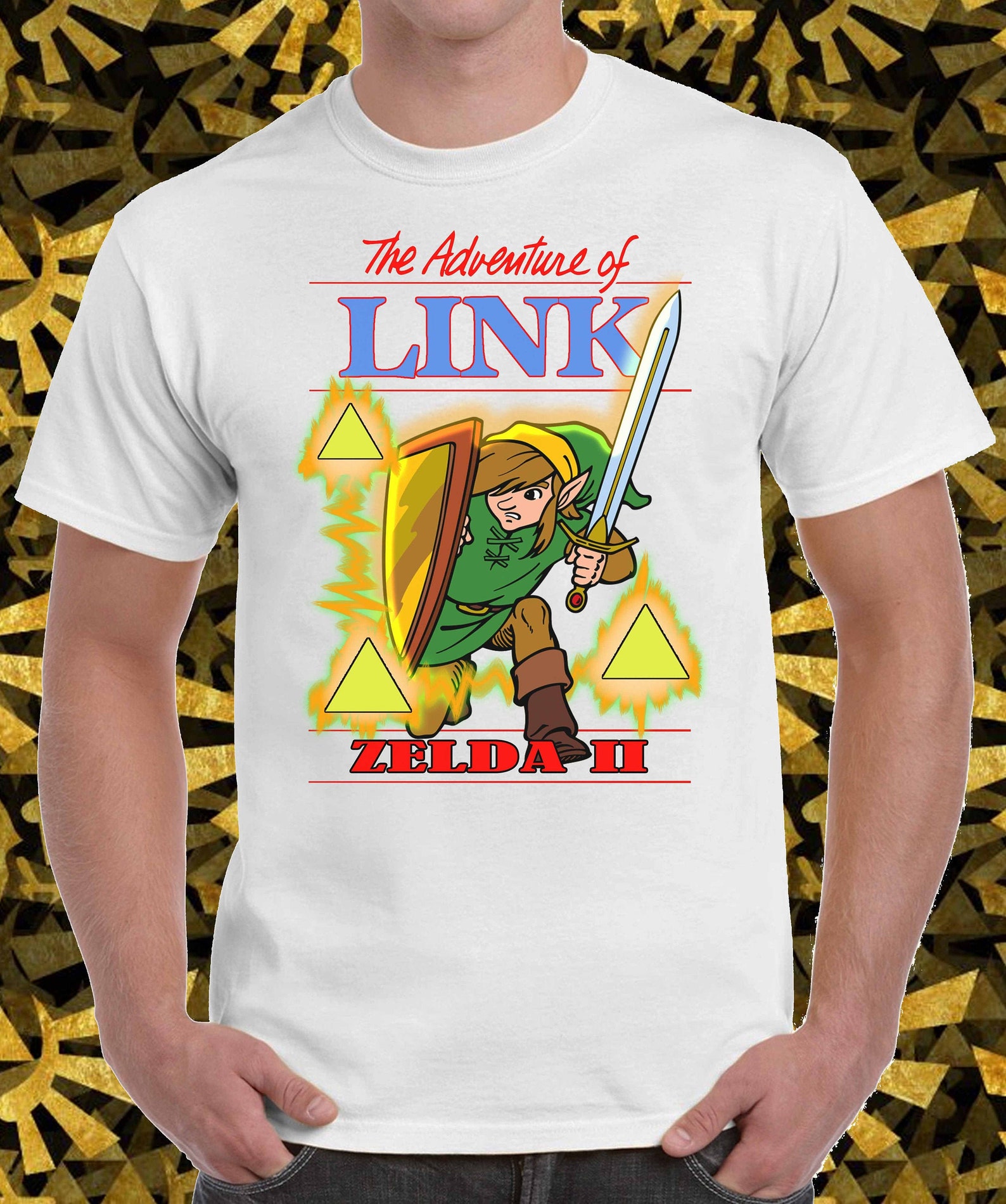 Adventure of Link Zelda 2 Shirt Vintage Look | Etsy