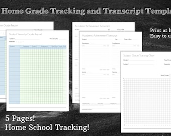 Printable Assessment Tracker Student Grade Sheets (Instant Download) - Etsy