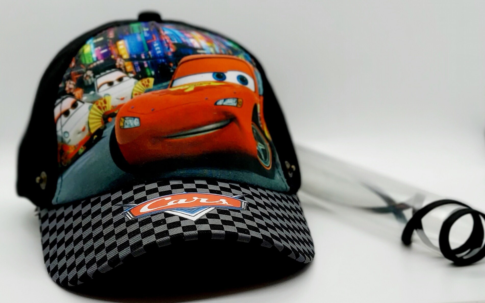 Lightning Mcqueen Face Shield Fits Ages 3-10 - Etsy