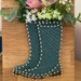 Flower Wellies/ Wellington Boots/ String Art/ Handmade Gifts - Etsy