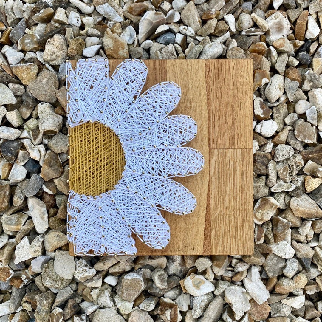 Daisy String Art - Etsy UK