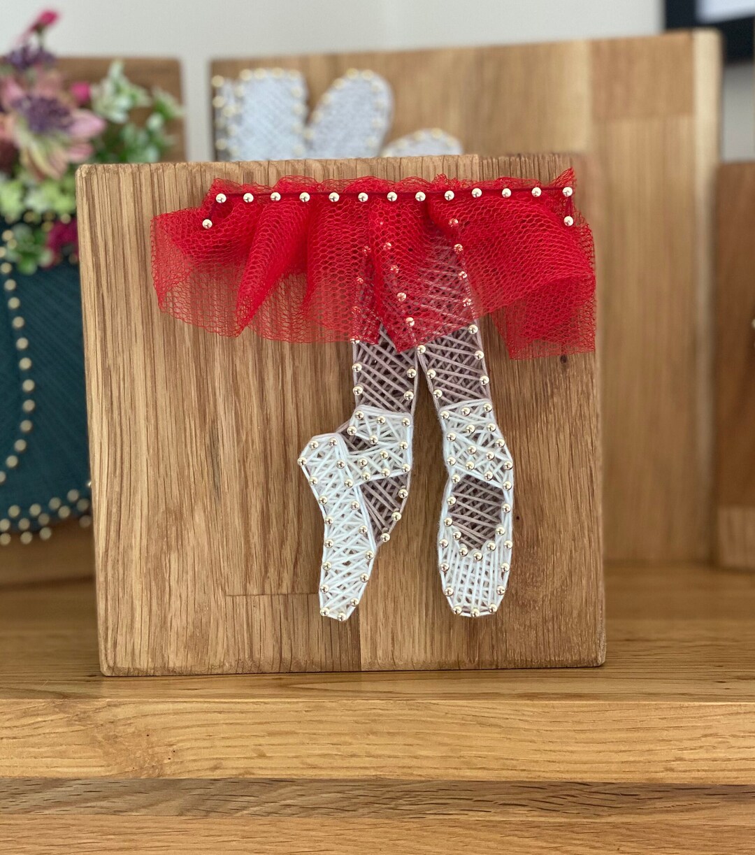 Ballerina / Ballerina Legs / Ballerina Shoes / String Art - Etsy