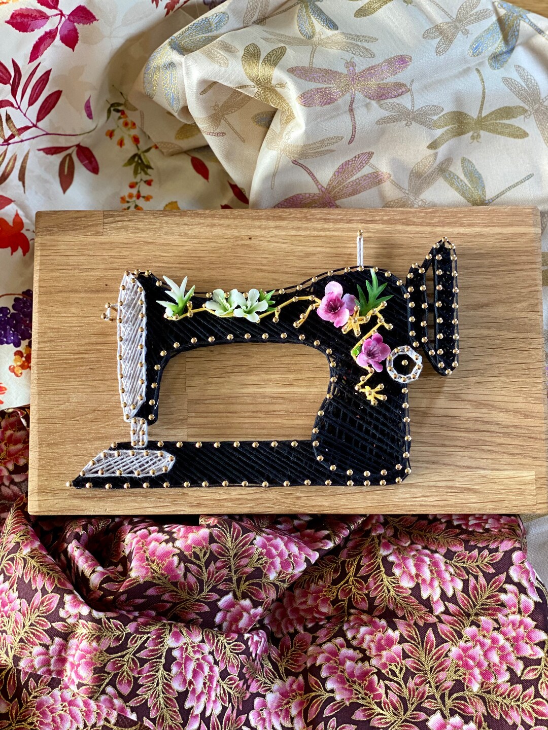 String Art/ Sewing Machine / Handmade Gift - Etsy
