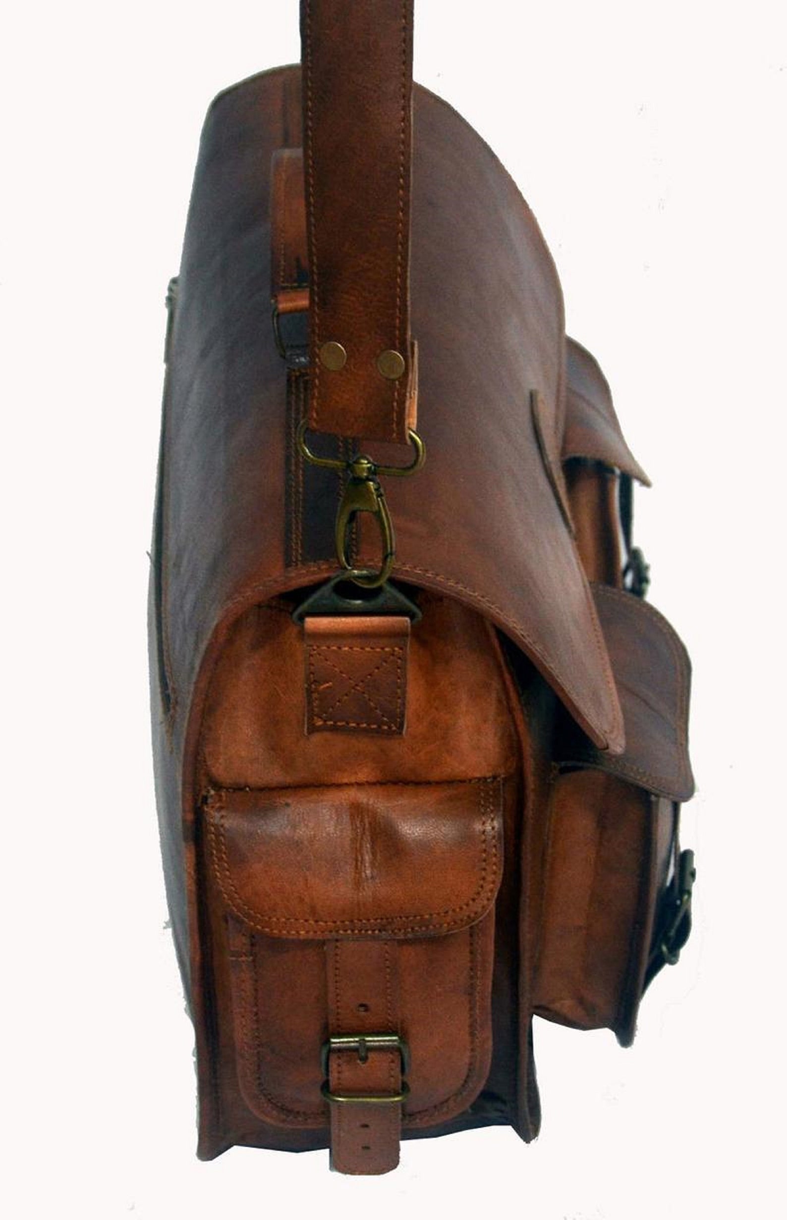 Leather Messenger Bag Men Leather Bags Men Laptop Bag Leather - Etsy