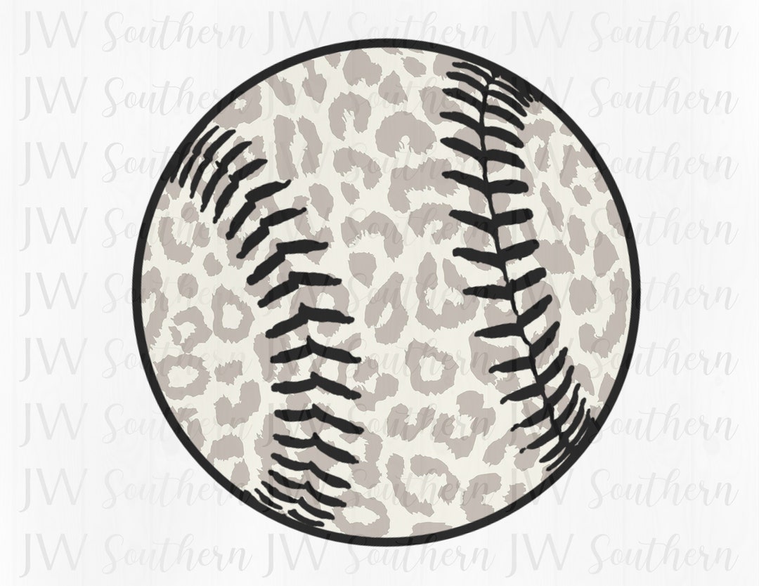 Cheetah Baseball or Softball PNG - Instant Digital Download - Etsy