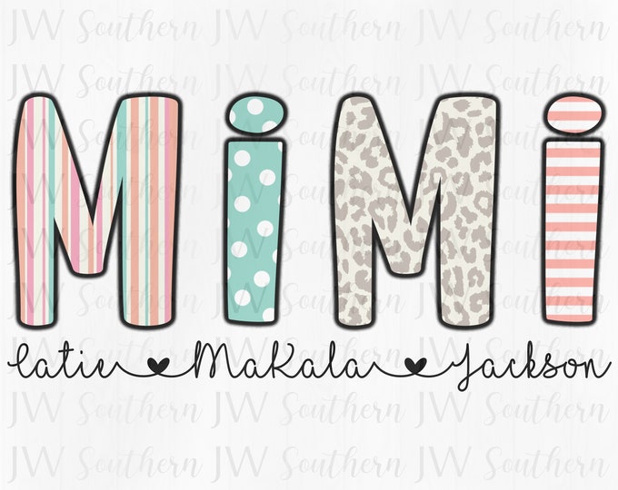 Mimi SVG, Scrolling Font (digital Download) - Etsy