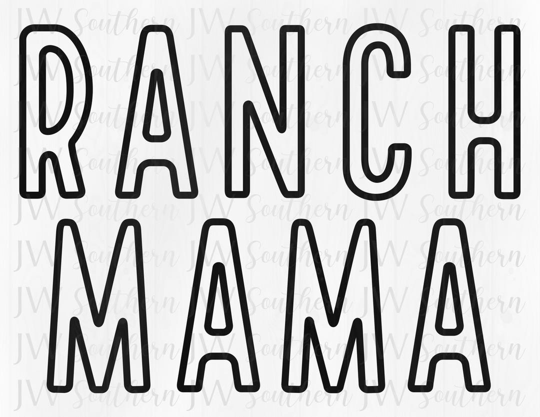 Ranch Mama PNG - Etsy
