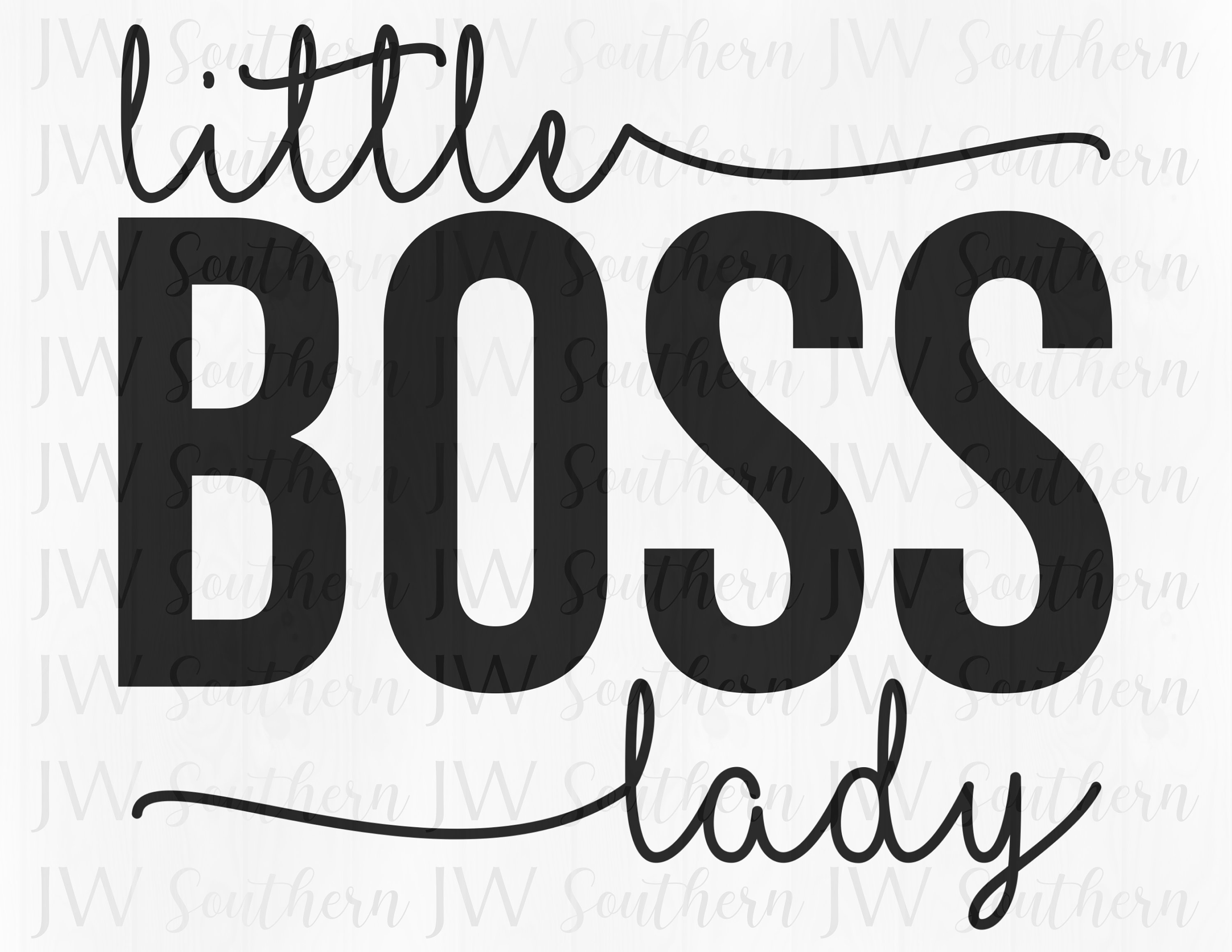 Little Boss Lady PNG - Instant Digital Download - Etsy