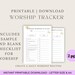Printable Spiritual Routine Tracker, Activity, Spiritual Habits ...