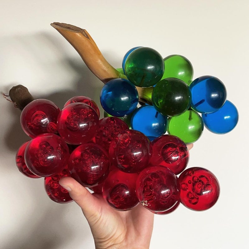 Lucite Grape Cluster - Etsy