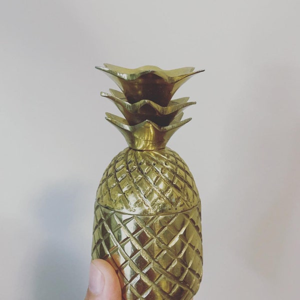Brass Pineapple - Etsy