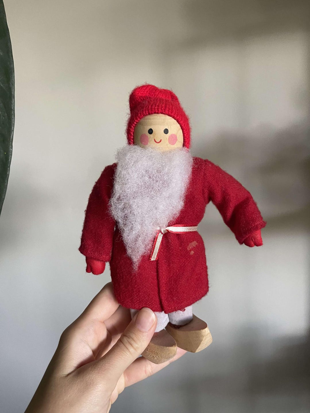 Holiday Doll, Vintage Tomte Doll, Vintage Swedish Holiday Tomte Style ...