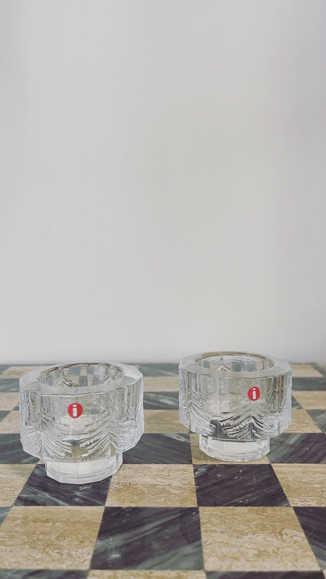 Pair of Iittala Finland Kuusi Votive Candle Holders - Etsy