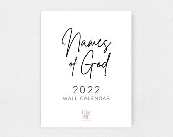 Christian Calendar 2022 - Etsy