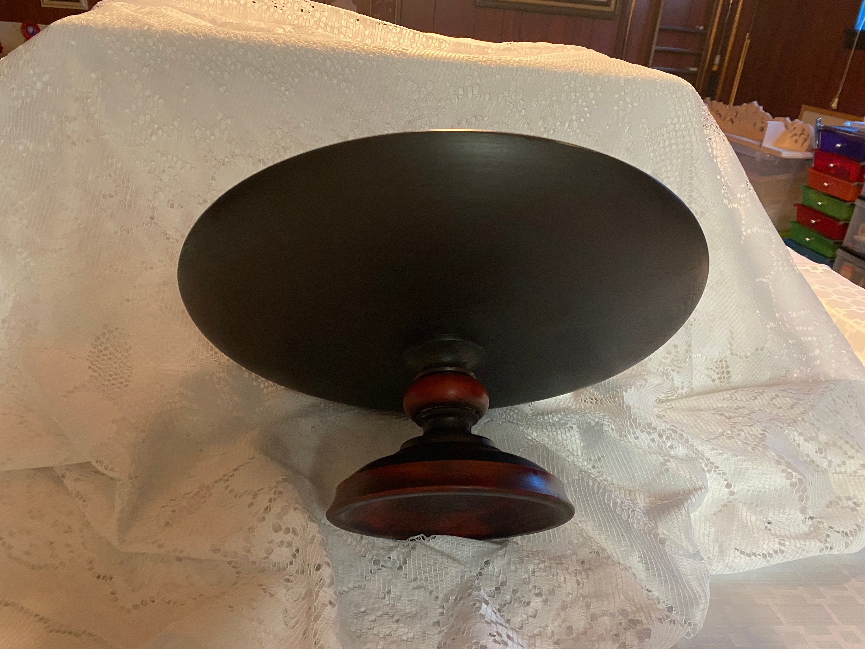 16 Footed Plate black and Red Telmark Rosemaling - Etsy