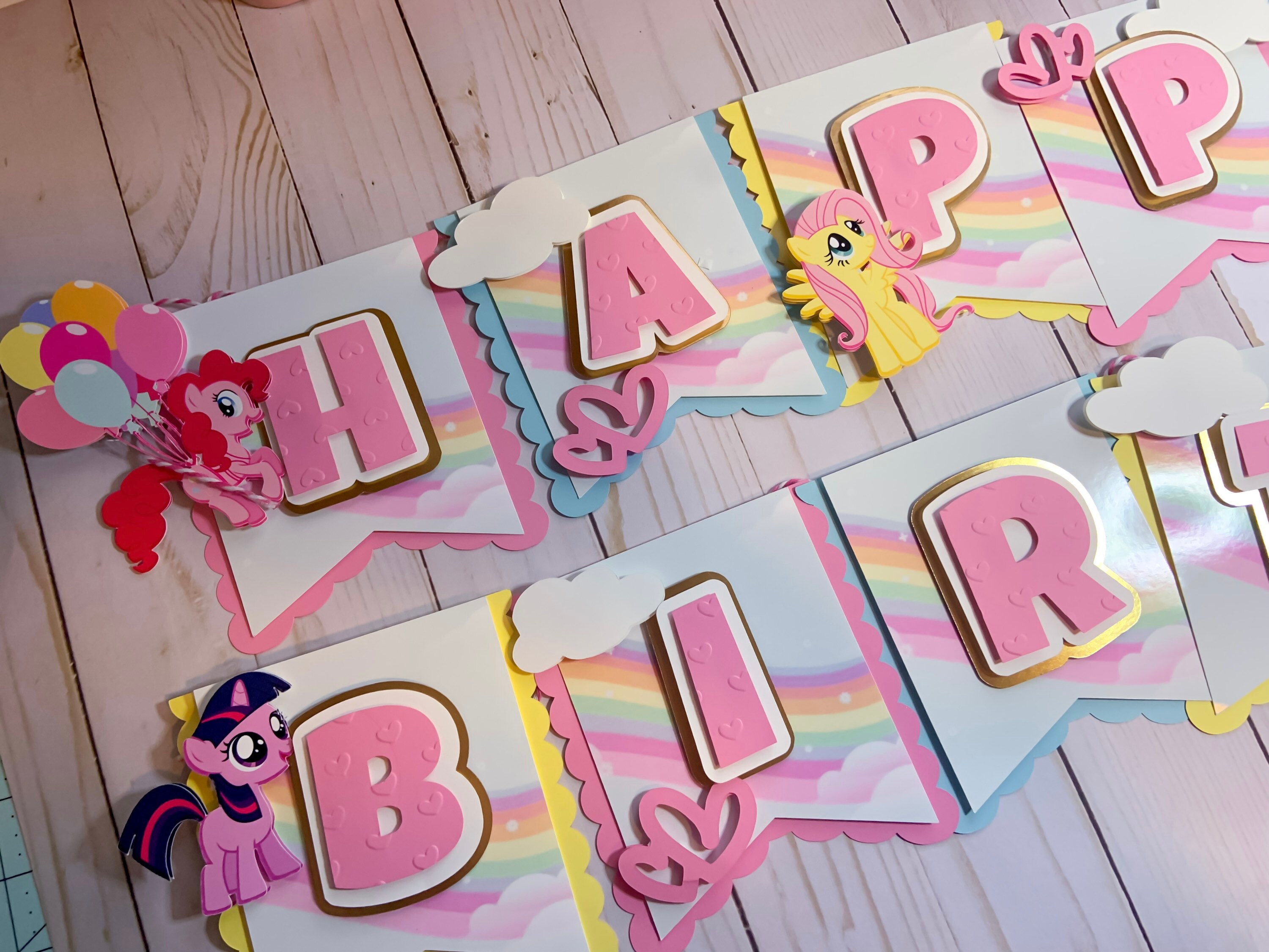 My Little Pony Happy Birthday Banner