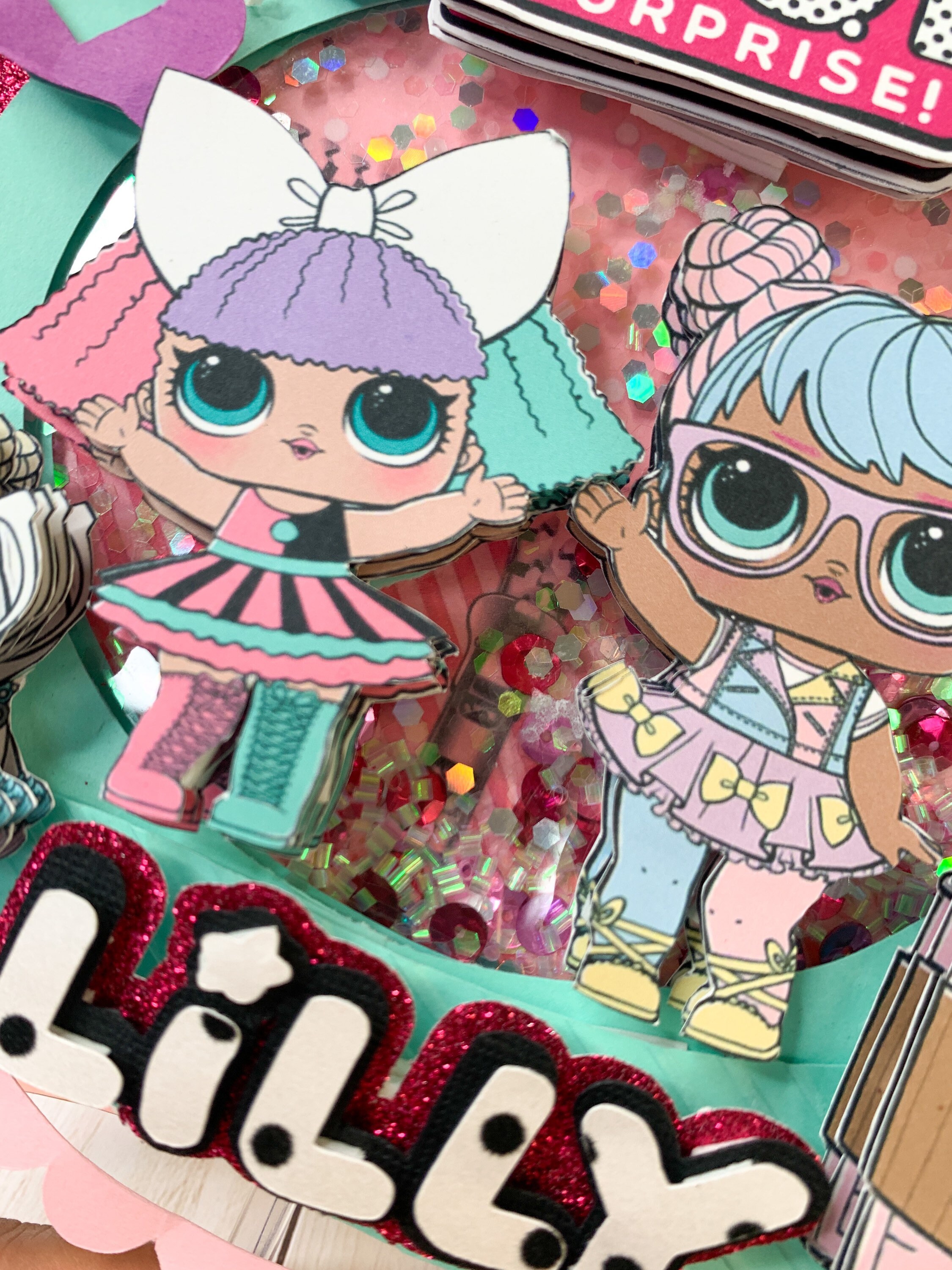 Custom Cake Topper Shaker Design Custom Birthday Party Theme - Etsy