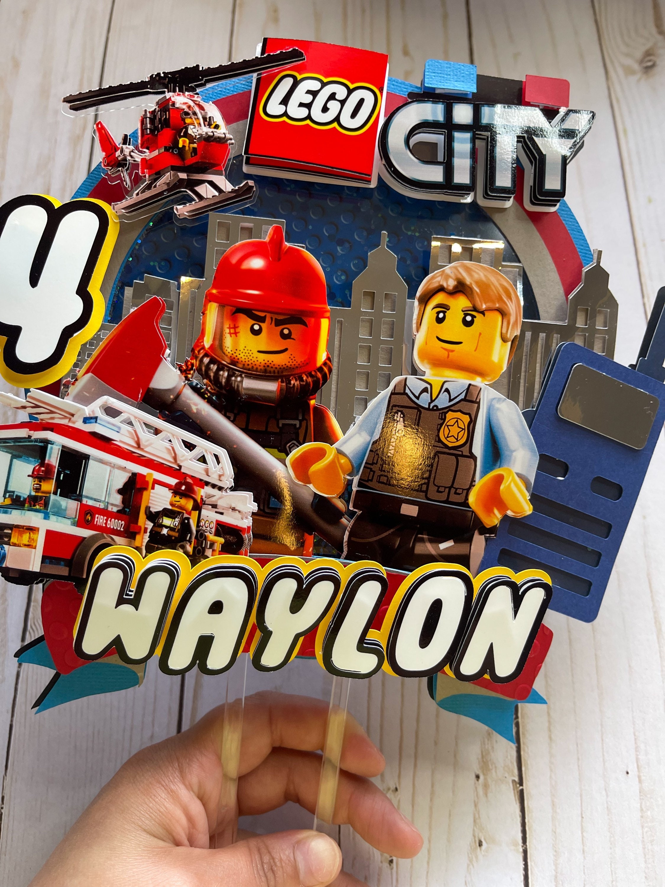 Custom Cake Topper Shaker Design Custom Birthday Party Theme - Etsy