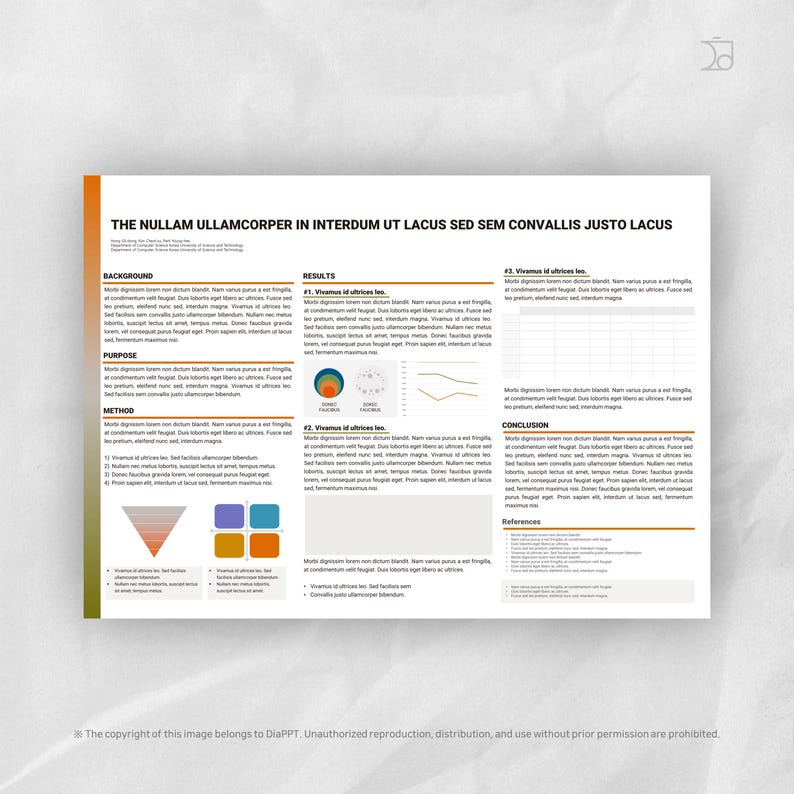 Research Poster Template A0 Landscape Scientific Conference Academic ...