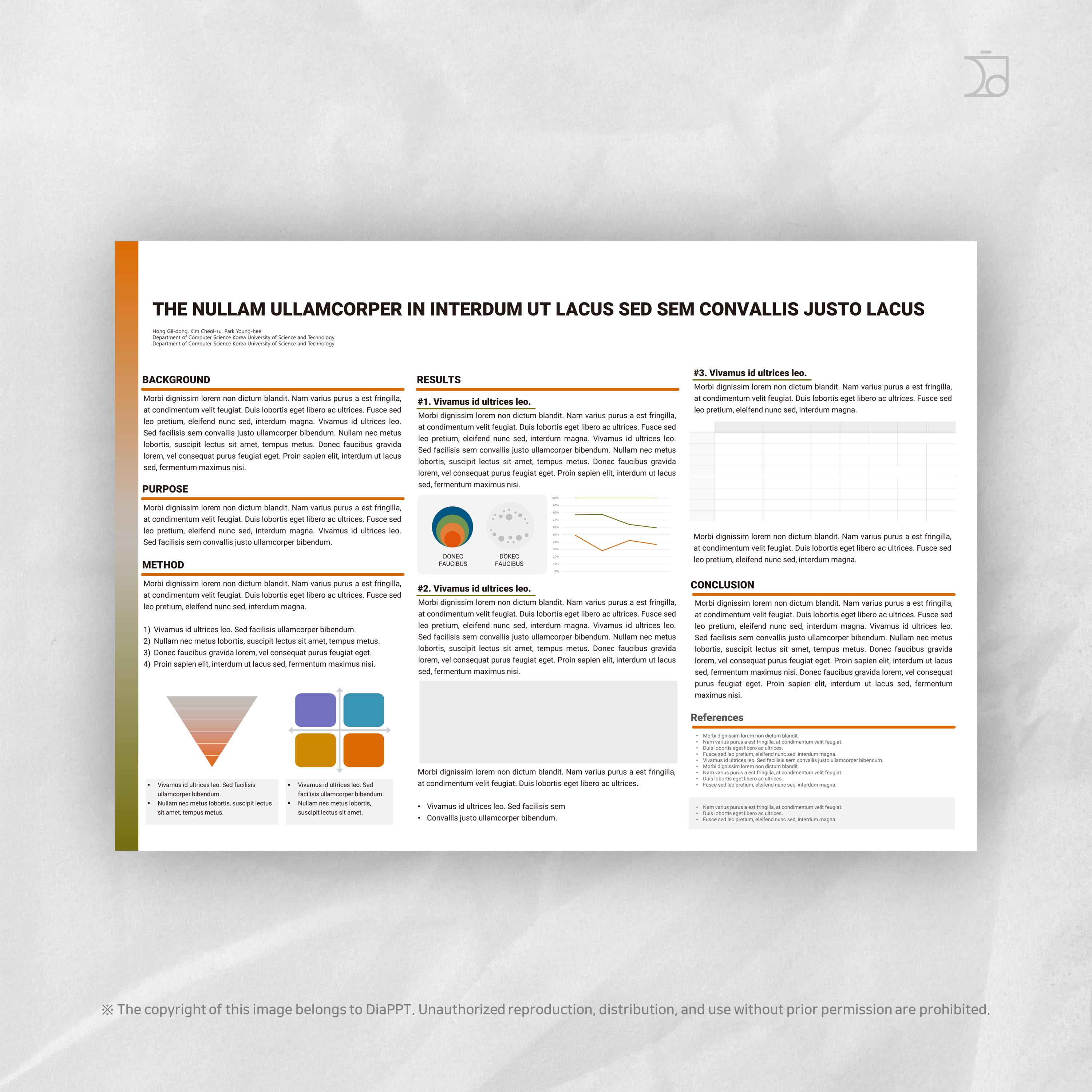Research Poster Template A0 Landscape Scientific Conference Academic ...