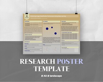 Research Poster Template | A0 Landscape | Scientific Conference ...