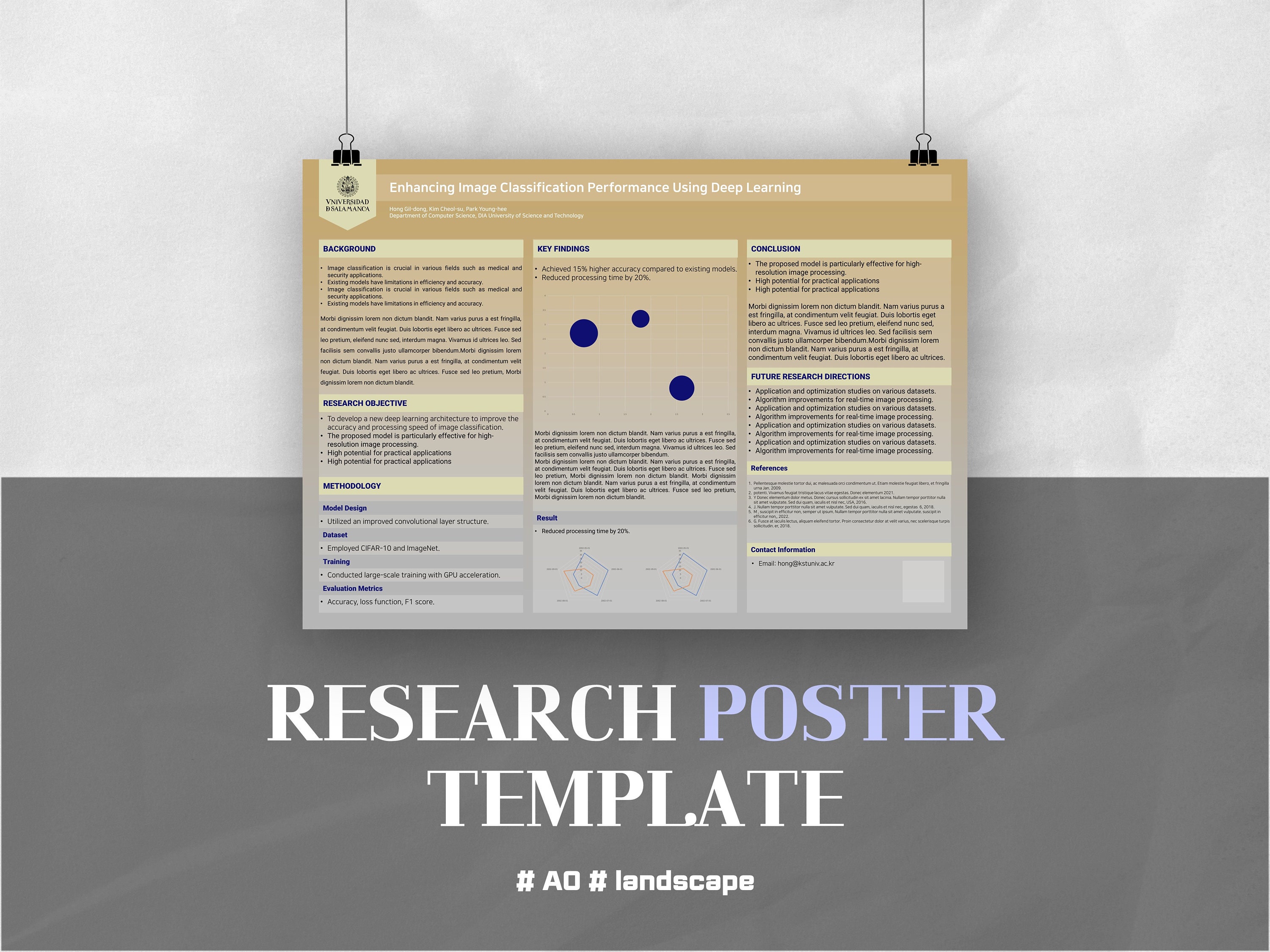 Research Poster Template | A0 Landscape | Scientific Conference ...