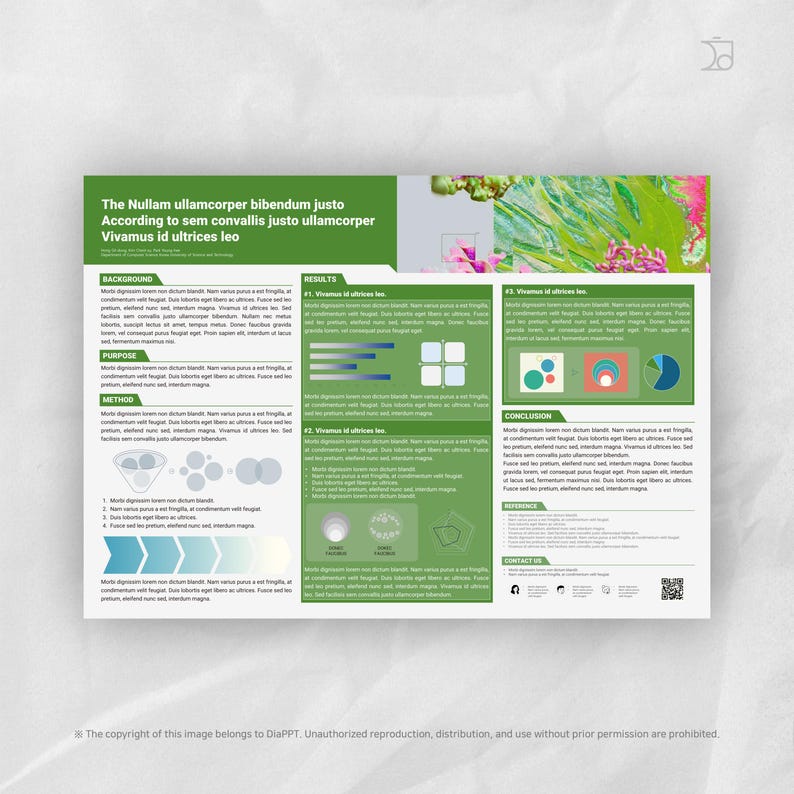 Research Poster Template A0 Landscape Scientific Conference Academic ...