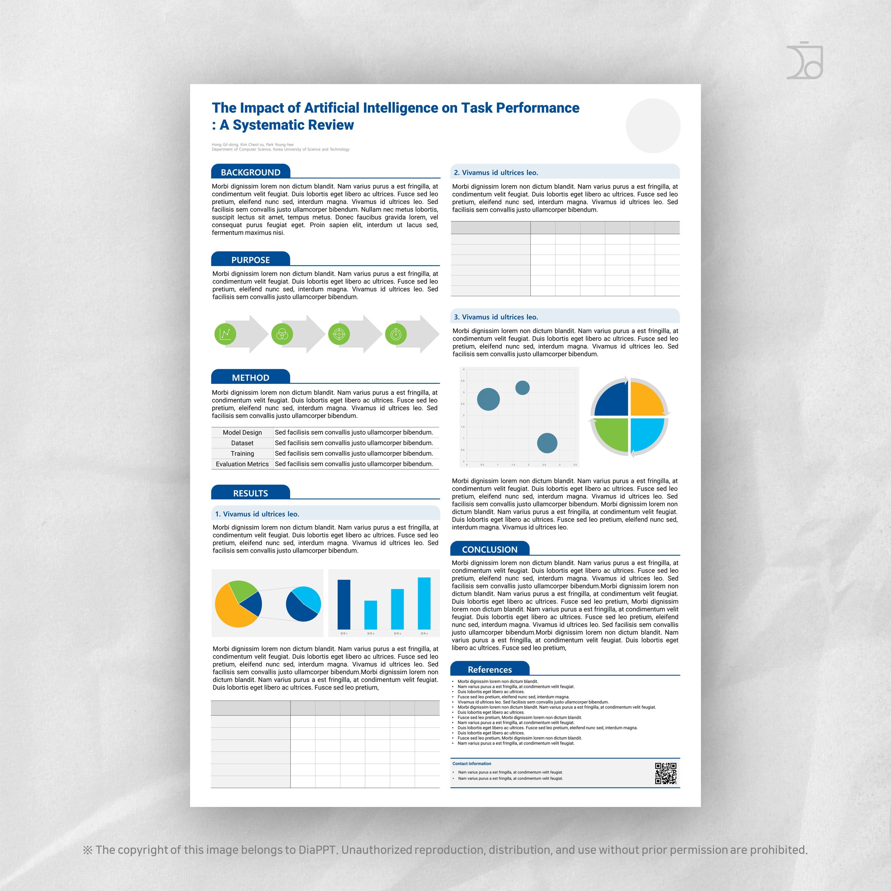 Research Poster Template | A0 Portrait | Scientific Conference ...