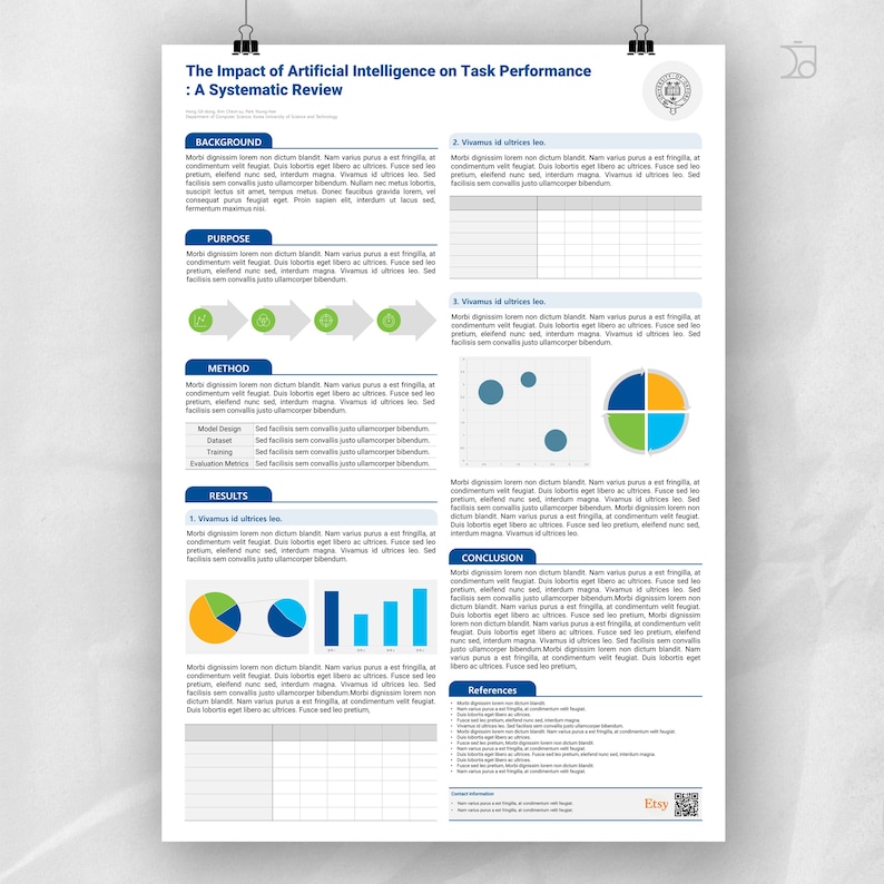 Research Poster Template | A0 Portrait | Scientific Conference ...