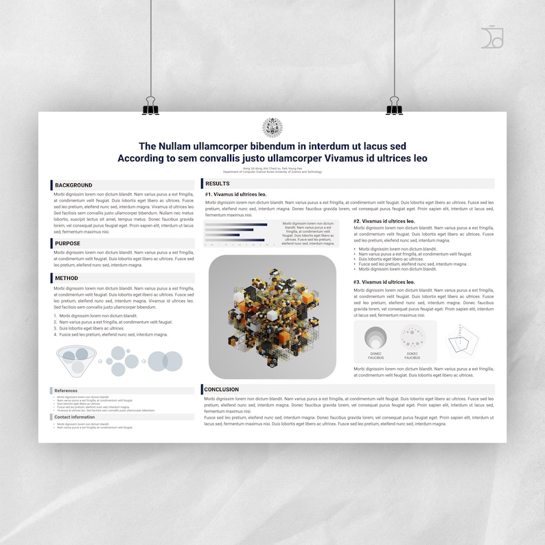 Research Poster Template A0 Landscape Scientific Conference Academic ...