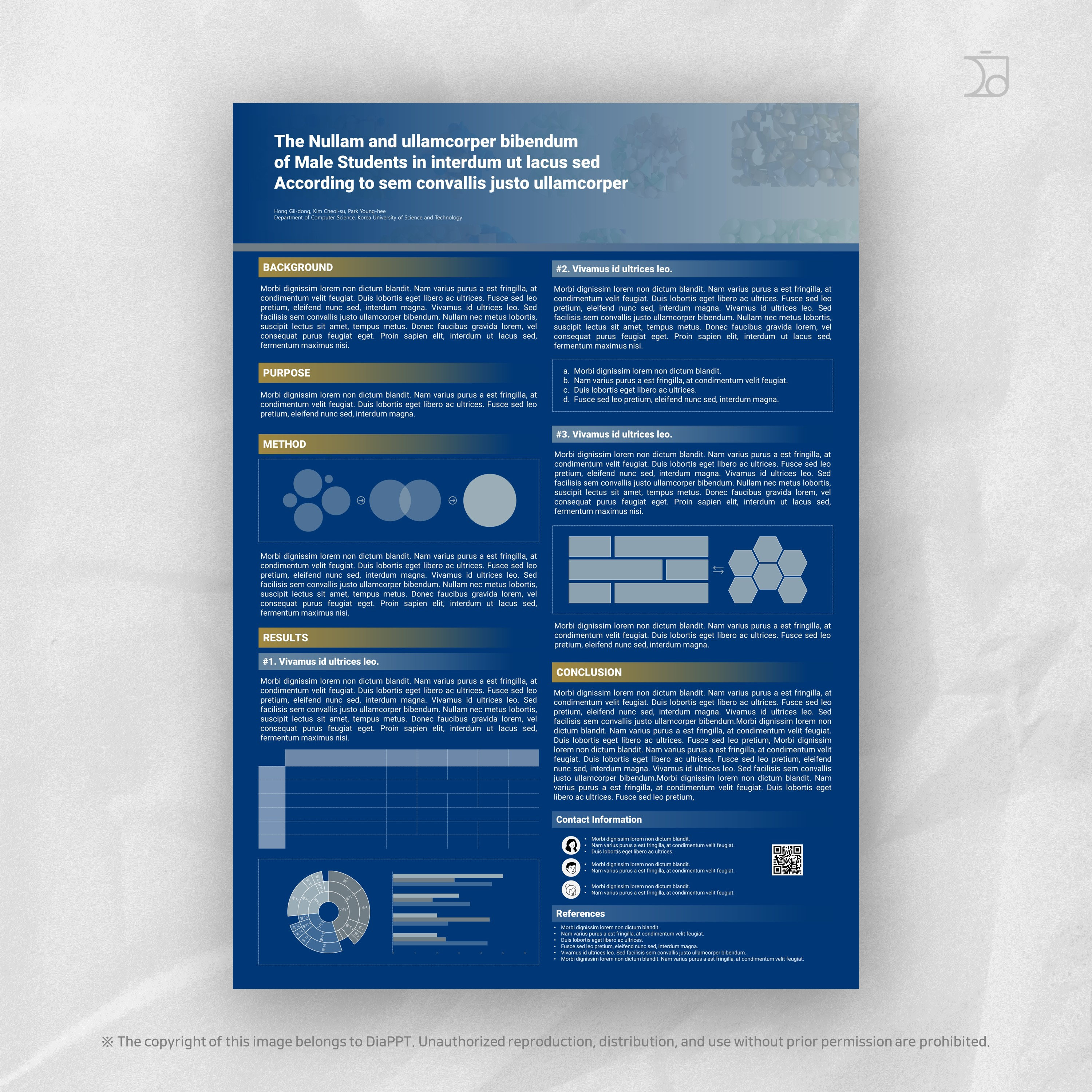 Research Poster Template A0 Portrait Scientific Conference Academic ...