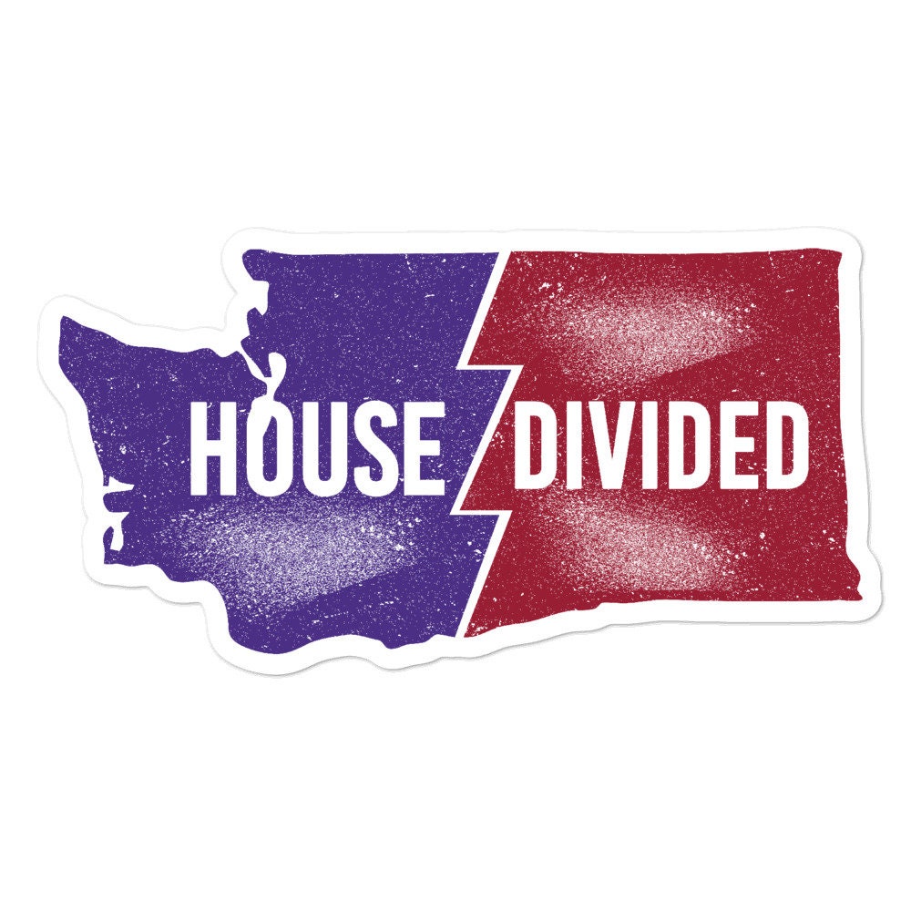 Washington House Divided Laptop Sticker/Decal - Etsy México