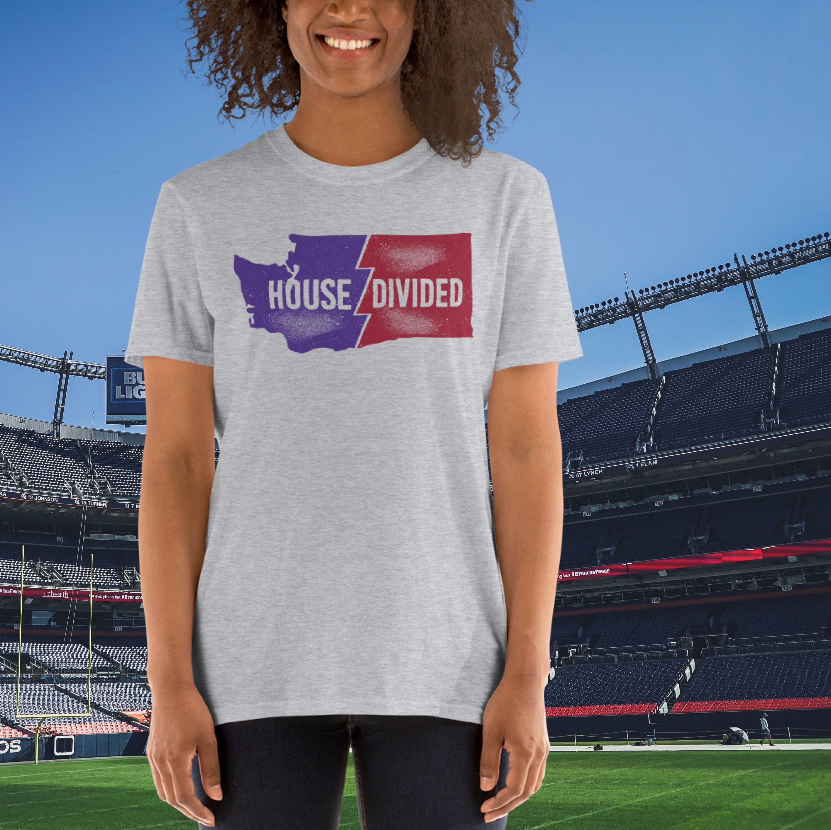 Washington house Divided Unisex T-shirt - Etsy