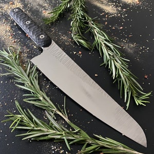 Universal chef knife hand forged knife kitchen knife cooking | Etsy