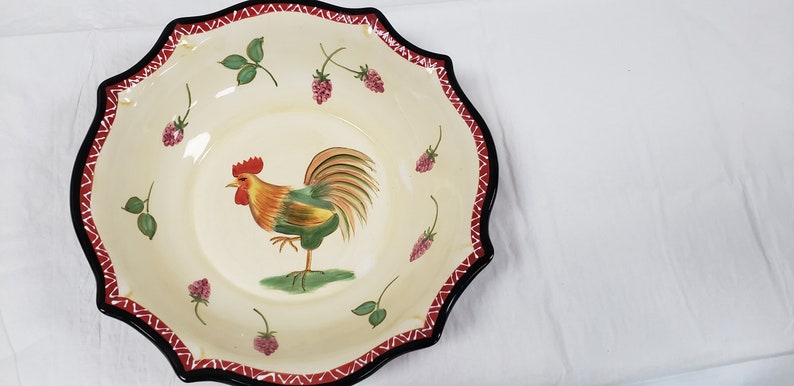 Rooster Bowl - Etsy
