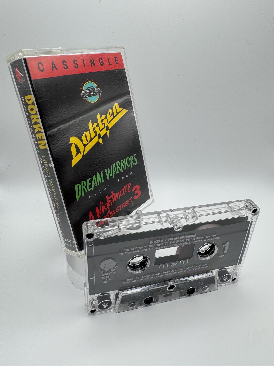 Dokken – Dream Warriors Cassingle 1987 A Nightmare on Elm Street 3 ...