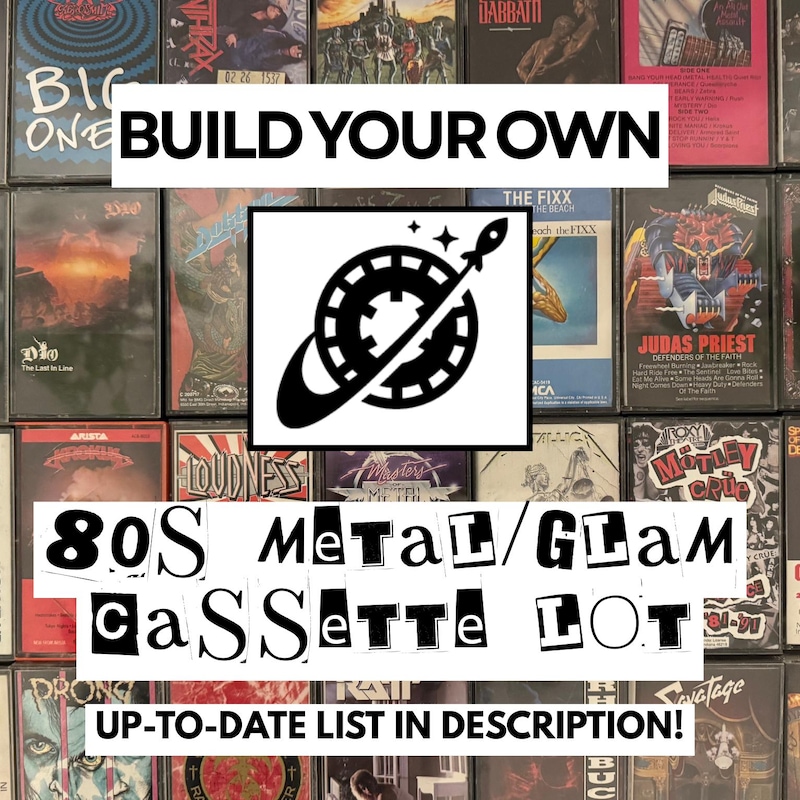90’s Metal Cassette Tapes - Etsy