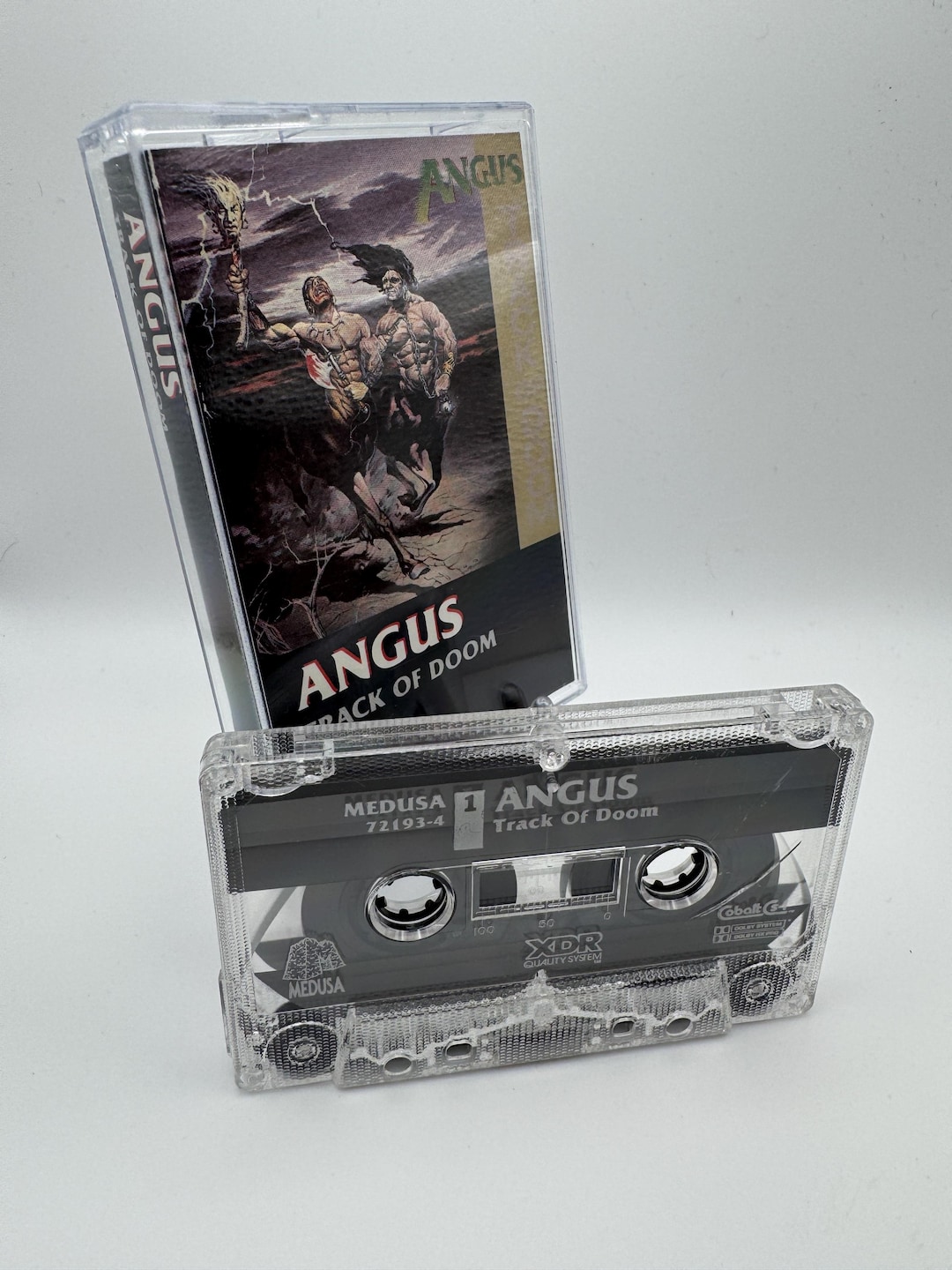Angus – Track of Doom Cassette Album 1986 (VG–, Tested) - Etsy