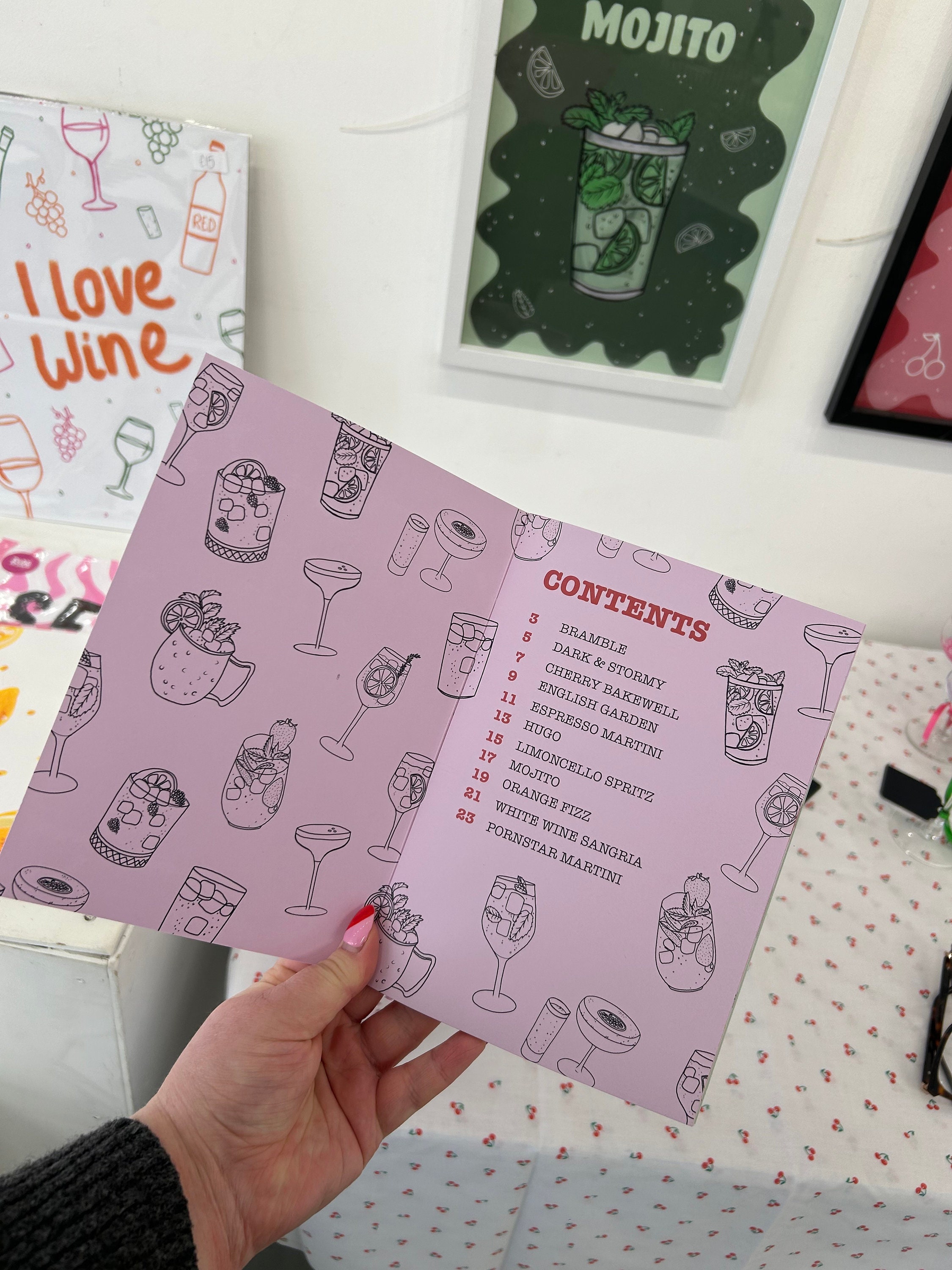 A5 Cocktail Recipe Book - Etsy