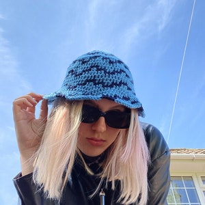 Wavy Bucket Hat Crochet Pattern - Etsy