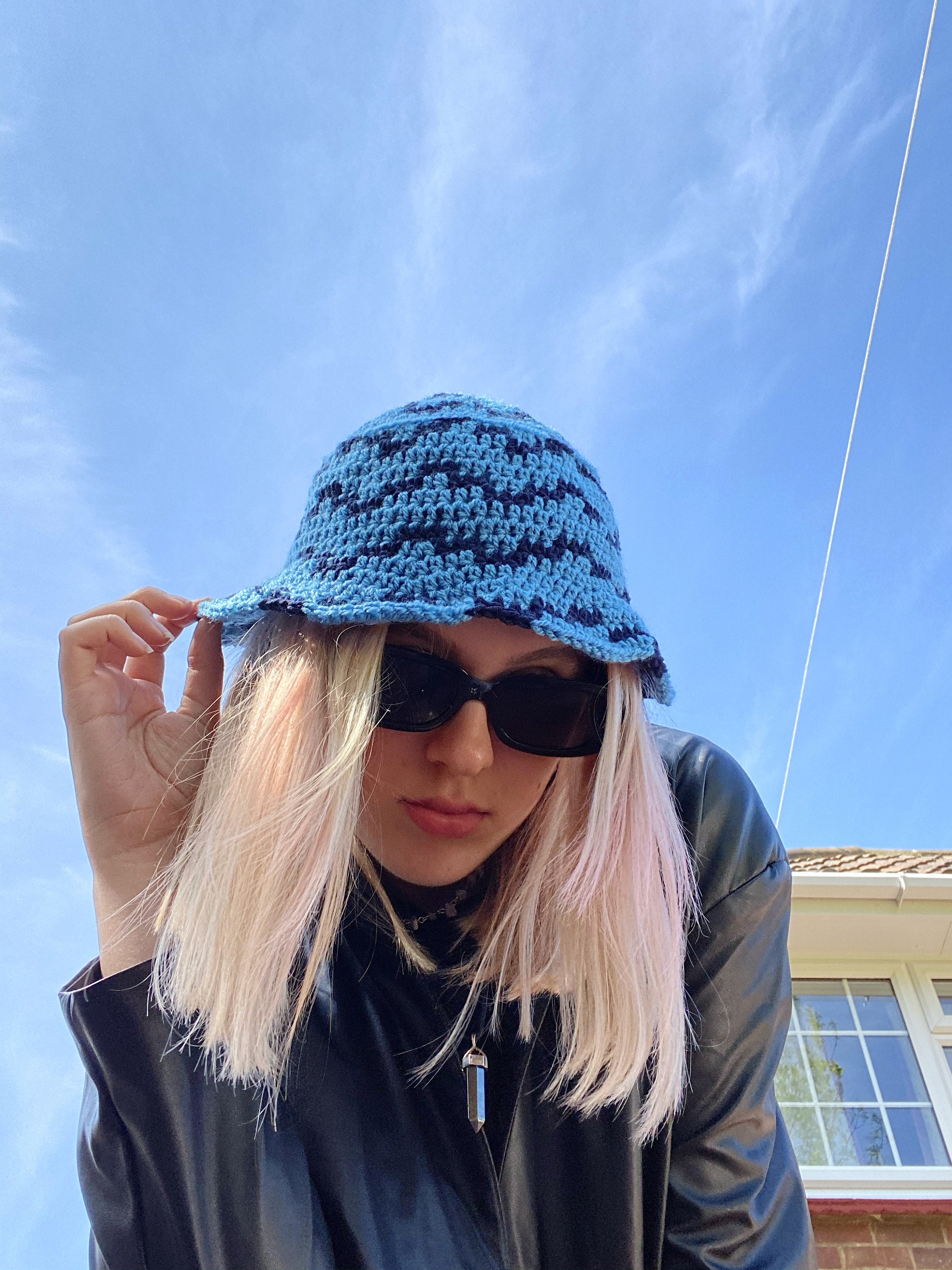 Wavy Bucket Hat Crochet Pattern | Etsy