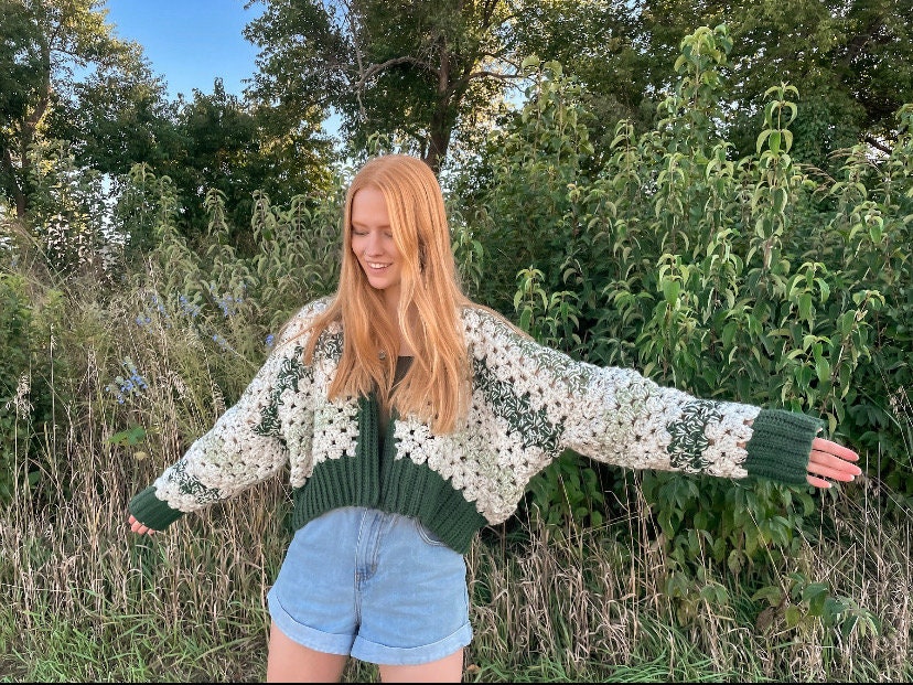 Dream Cloud Cardigan Crochet Pattern | Etsy