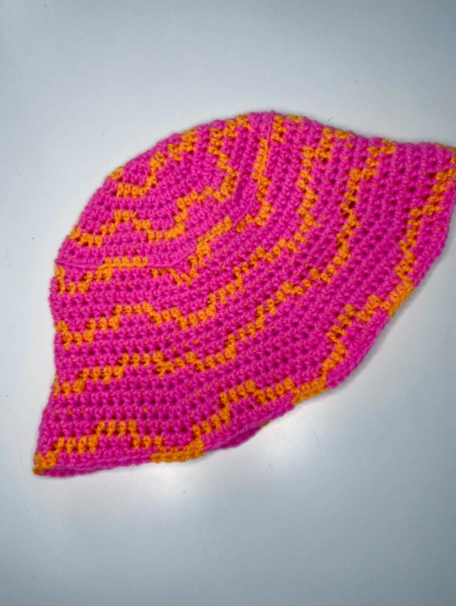 Wavy Bucket Hat Crochet Pattern - Etsy