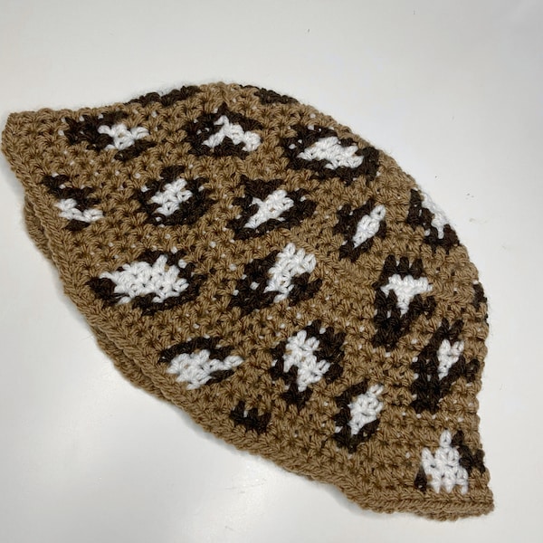 Leopard Print Hat - Etsy