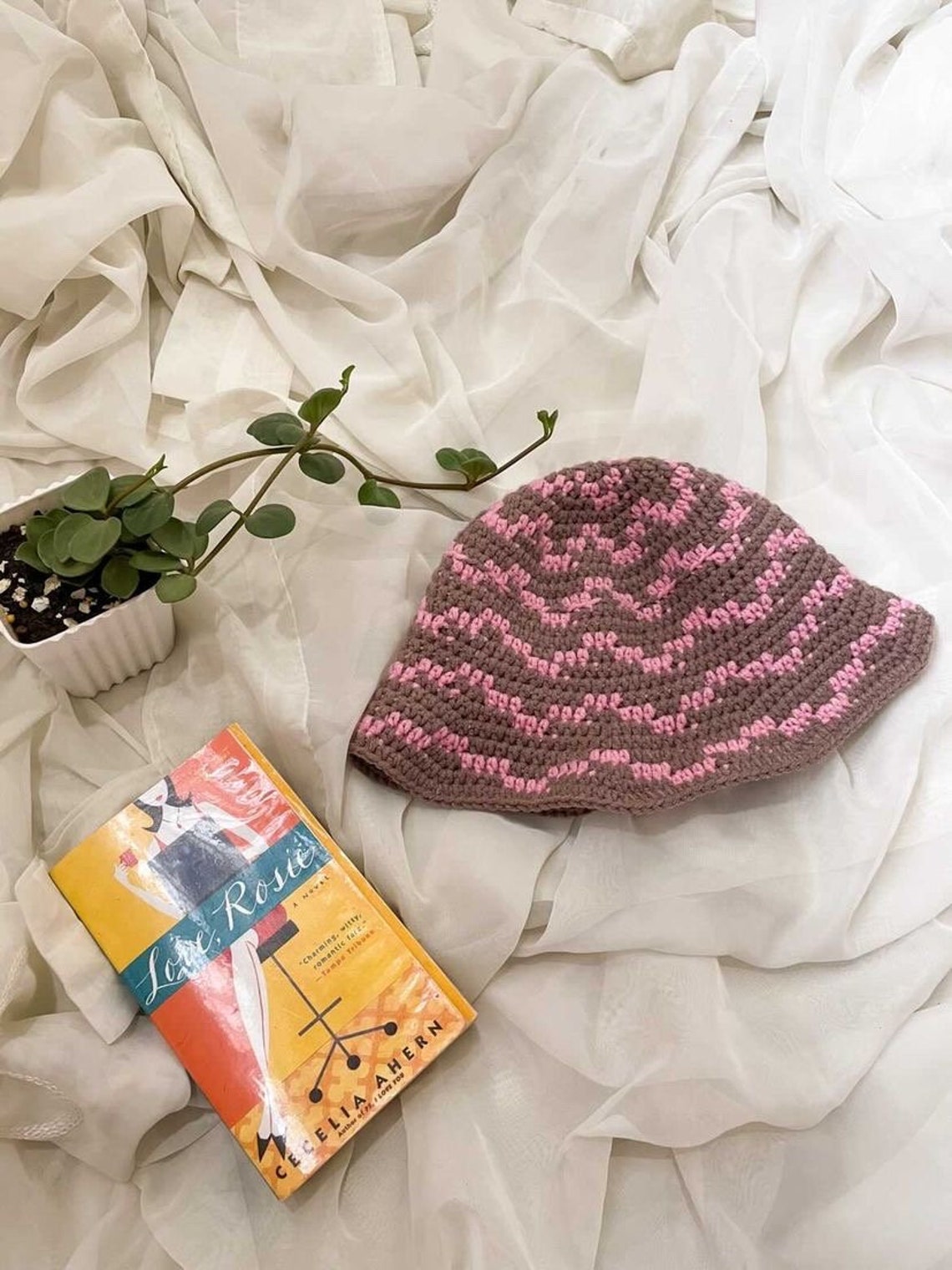 Wavy Bucket Hat Crochet Pattern - Etsy